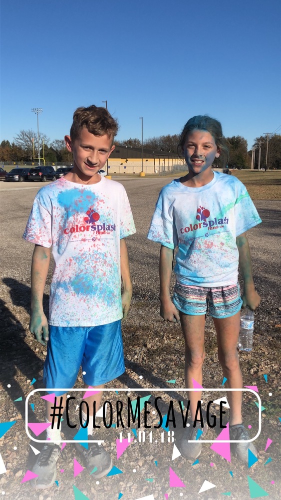 Color Run fundraiser a success | Cross Timbers Elementary School